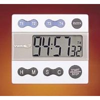 VWR Four-Channel Alarm Timer 5004 Vwr Alarm Timer 4-CHANNEL FREE S&H ...