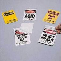 Electromark Tags Acid PK-25 VWR010 . Electromark Packaging labels.