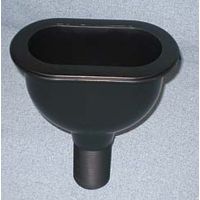 Scientific Plastics Cupsink Wall Mntd 3X6 Blk W39026-150 FREE S&H ...