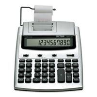 Victor PL8000 Manual CALCULATOR,14DGHT PRNT,WE – Supply, Inc Adding ...