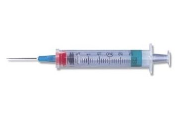 BD Syringe 3CC 21GX1.5 PK100 309595 . BD Medical syringes with needles.