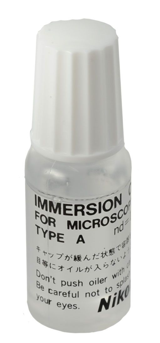 Nikon Instruments Microscope Type A Immersion Oil, 8cc MXA20233 . Nikon ...